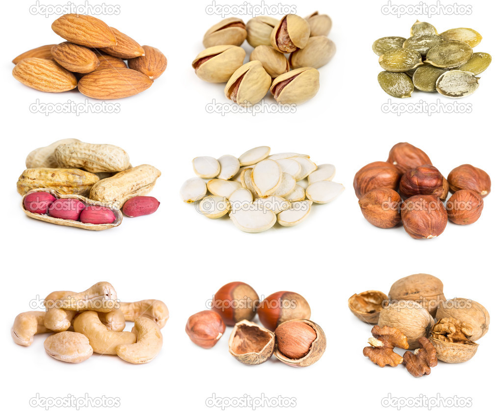 Set of nuts Stock Photo by ©Natalyka 45768143