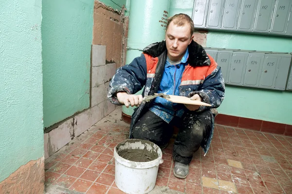 Make repairs in the apartment building - Stock Image - Everypixel