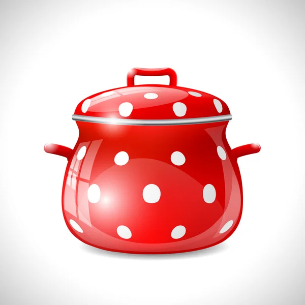 Red pot Vector Art Stock Images | Depositphotos