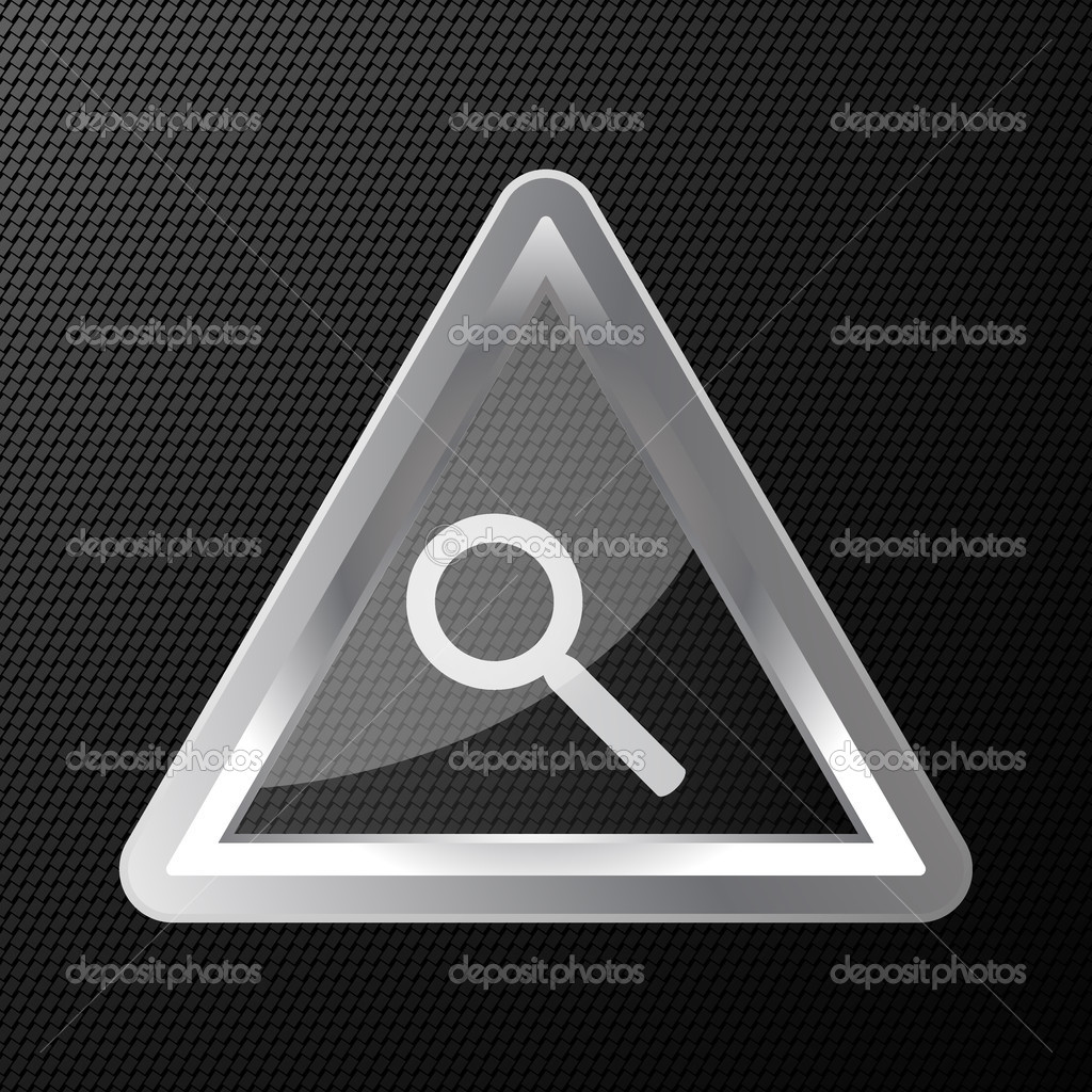 Vector search icon background. Stock Vector by ©megastorm 46776469