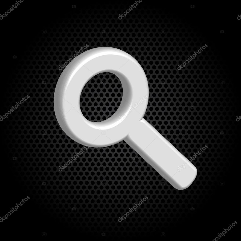 Vector search icon background. Stock Vector Image by ©megastorm #46776863