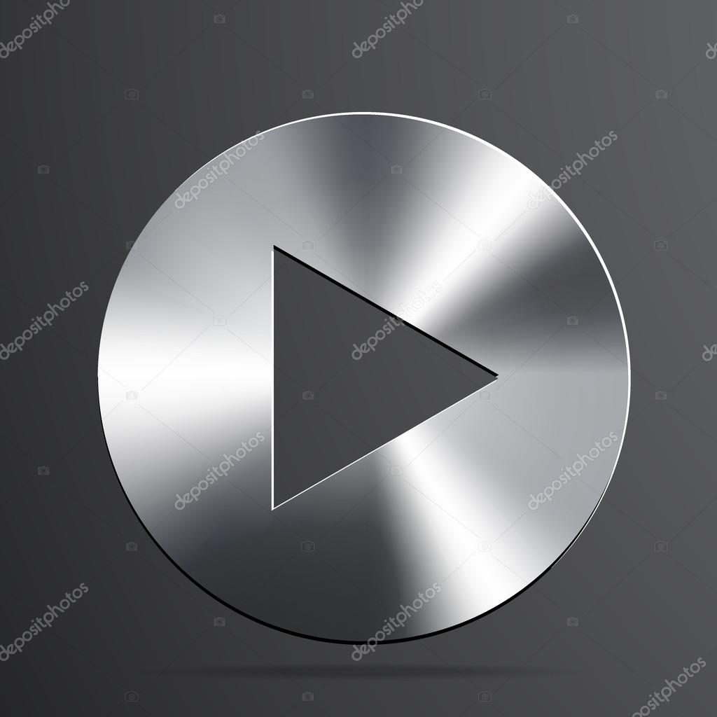 Vector play button background Stock Vector Image by ©megastorm #46783057