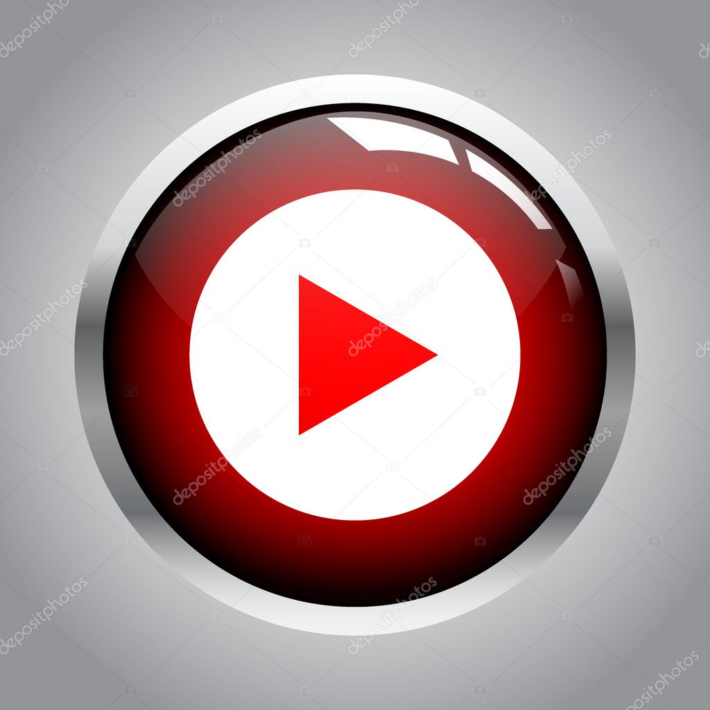 Fondo de bot n de reproducci n vectorial 2024