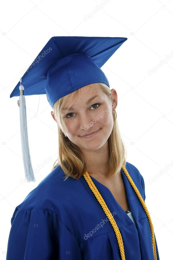 High school graduate — Stock Photo © robertcrum #21389607