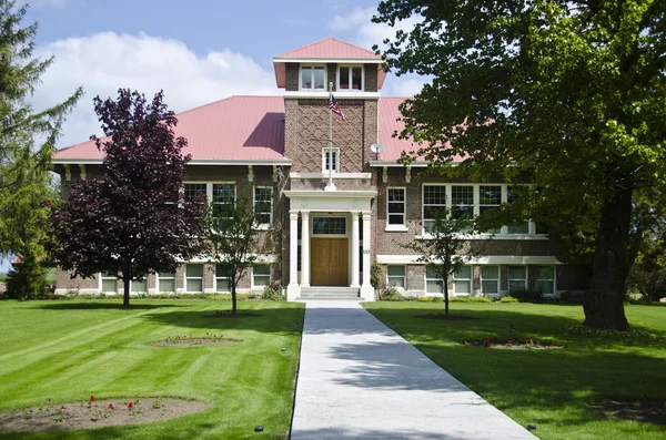 Brick school building Stock Photos, Royalty Free Brick school building ...