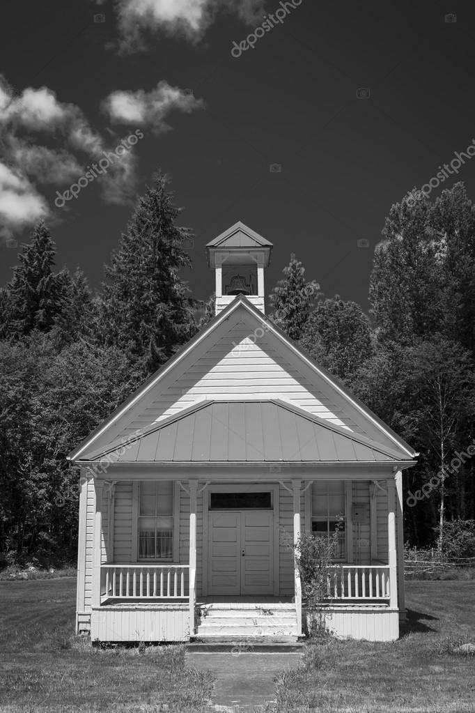 Old one-room country school house — Stock Photo © robertcrum #29194837