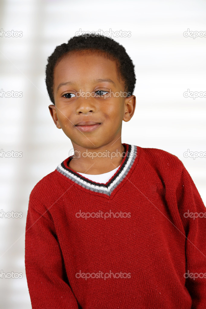 Boy Inside His Home — Stock Photo © rmarmion #13258599