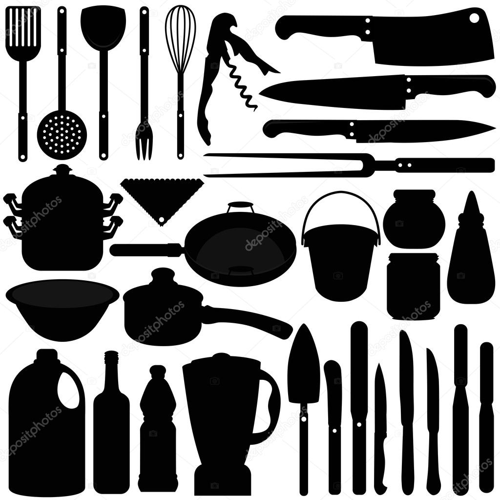 Repostería, utensilios — Vector de stock #28979429