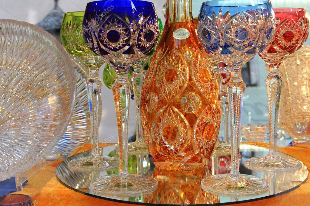 Crystal glass products from Kisslinger in Rattenberg – Stock Editorial ...