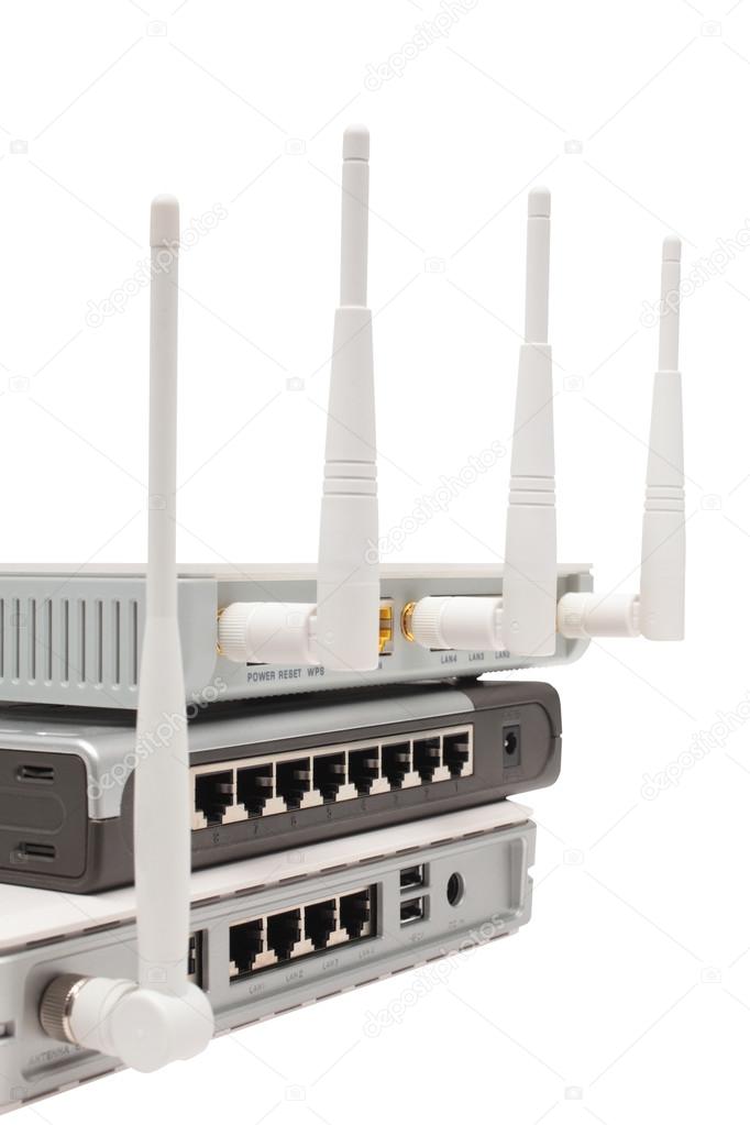 Wireless Routers — Stock Photo © eagle13 #37026831
