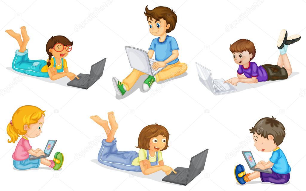 Laptop Clip Art For Kids