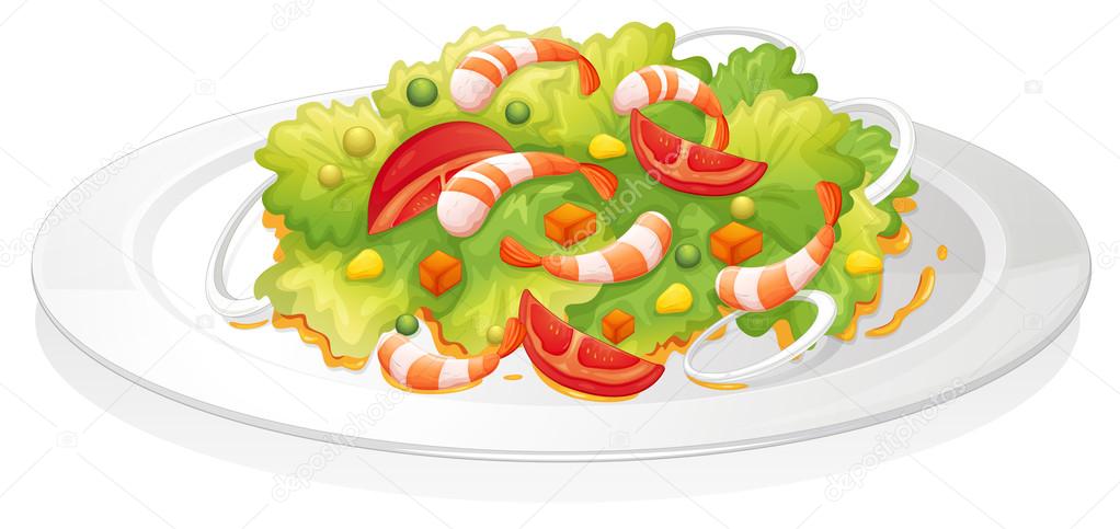Salad Stock Vector Image by ©interactimages #13130723