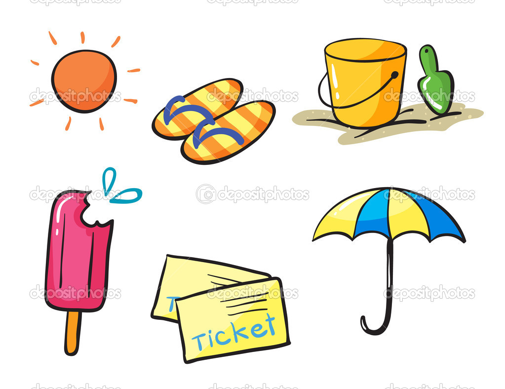 Varios objetos — Vector de stock © interactimages #13620814