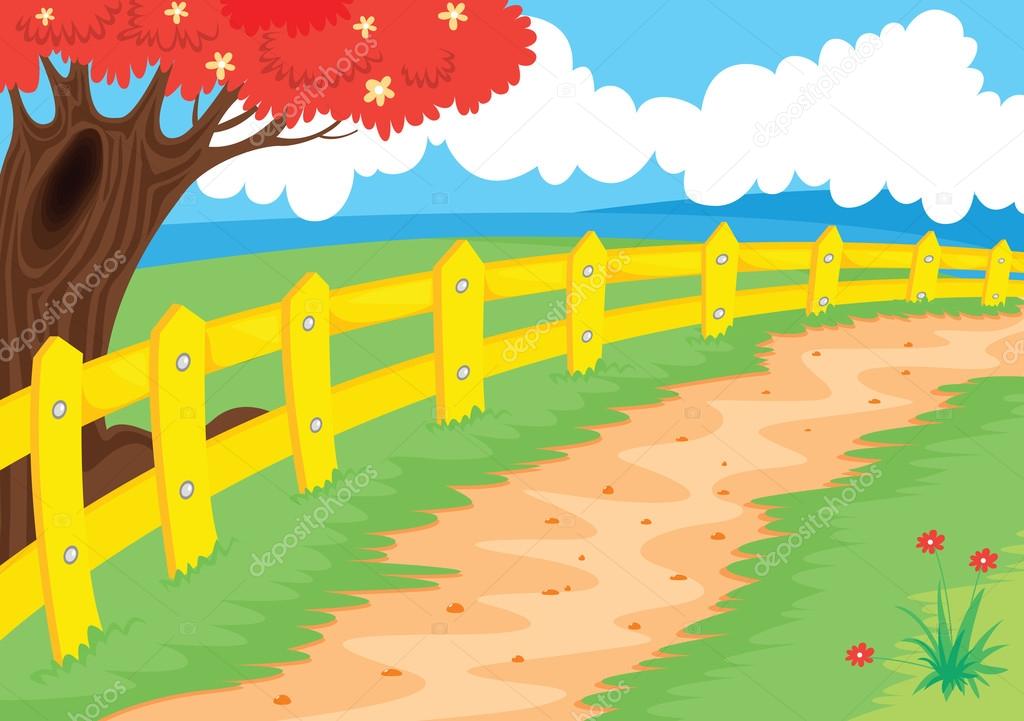 Countryside path Stock Vector Image by ©interactimages #13825582