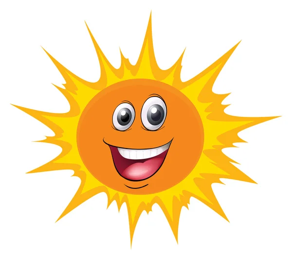 Sunny smiley face clip art | Sunny Face Smiling — Stock Photo © HitToon ...