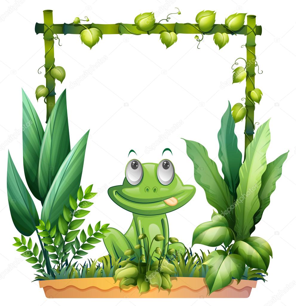 A frog thinking Stock Vector by ©interactimages 18837237