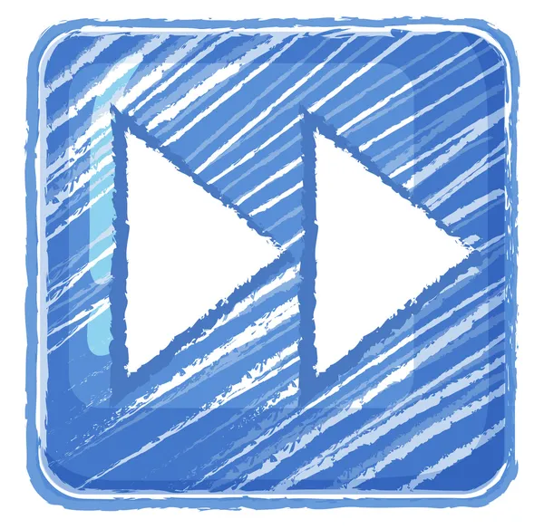 A play button icon drawing — Stock Vector © interactimages #19105751