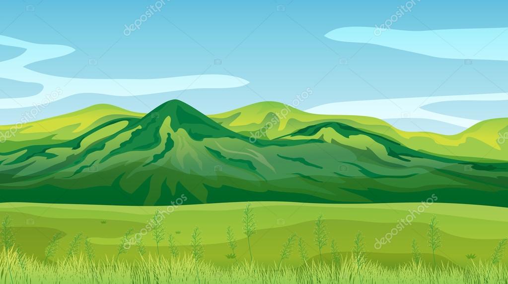 High mountains — Stock Vector © interactimages #20034719
