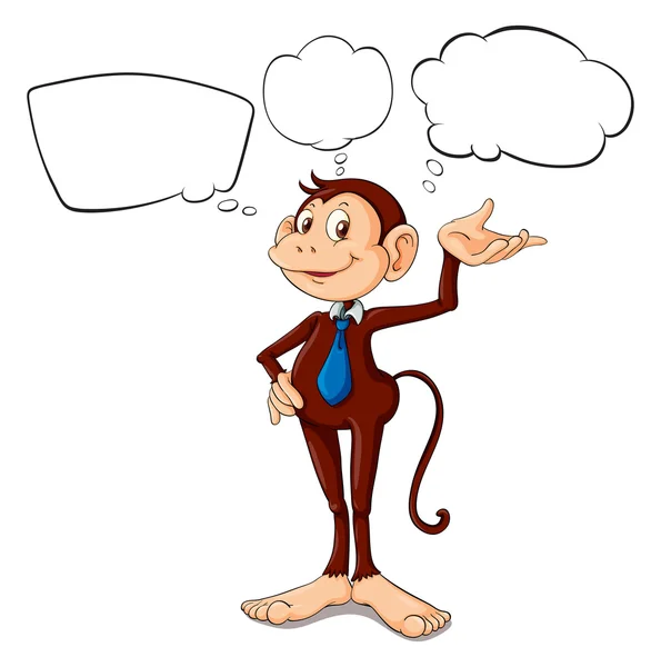 18,705,734 ilustraciones de stock de Mono pensando | Depositphotos