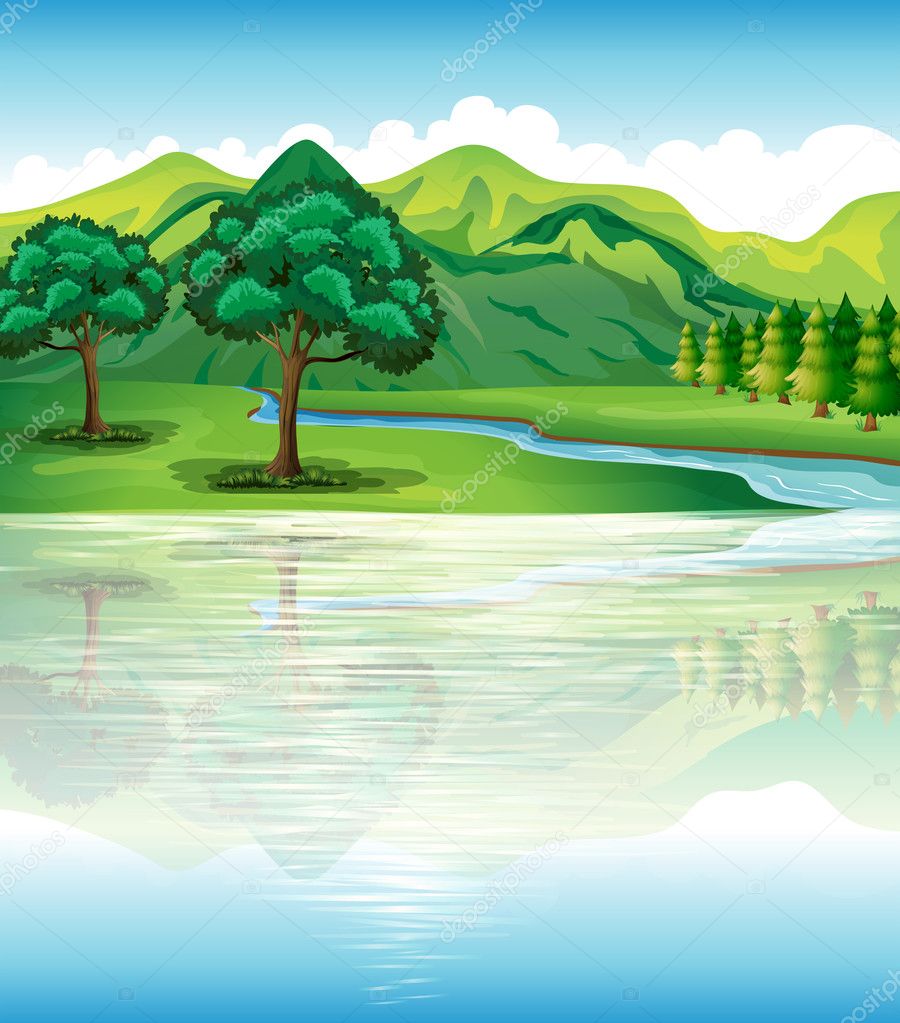 Our natural land and water resources — Stock Vector © interactimages ...