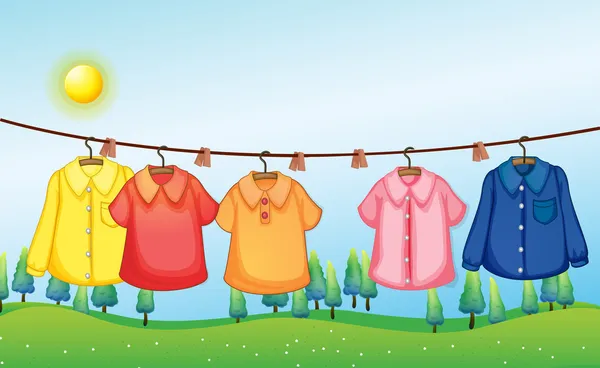 Ropa dibujo imágenes de stock de arte vectorial | Depositphotos