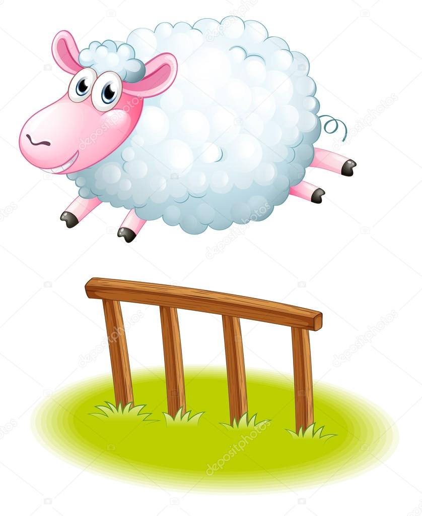 Sheep Jumping Drawing at Hee Slocum blog