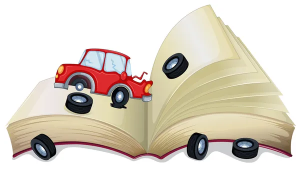 Libro roto imágenes de stock de arte vectorial | Depositphotos