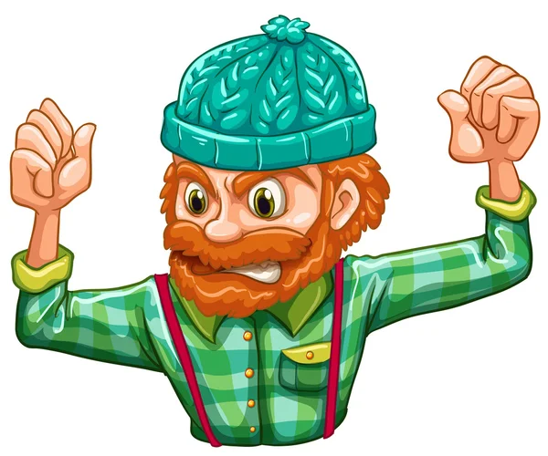 Scary lumberjack Vector Art Stock Images | Depositphotos
