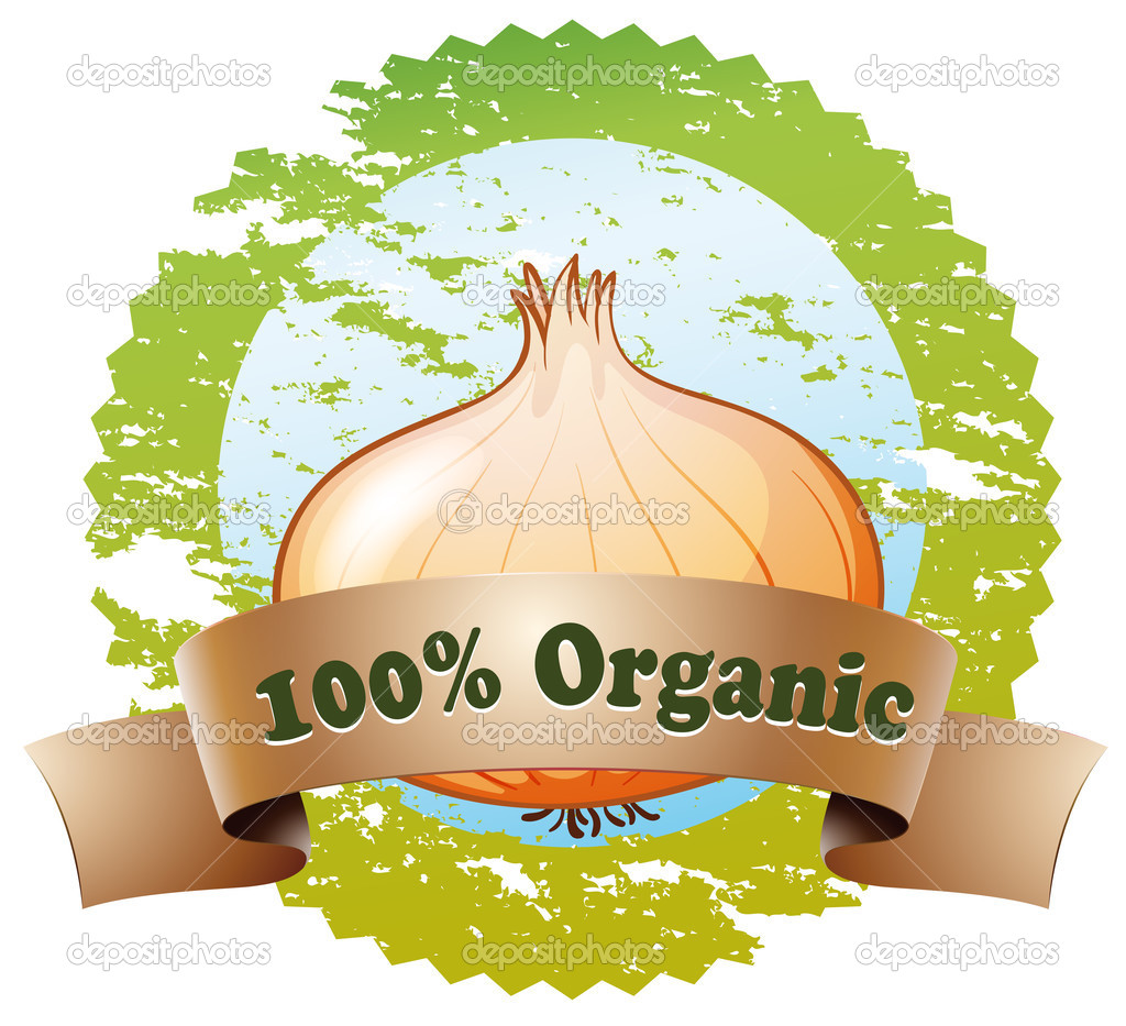 A pure organic label Stock Vector Image by ©interactimages #39487869
