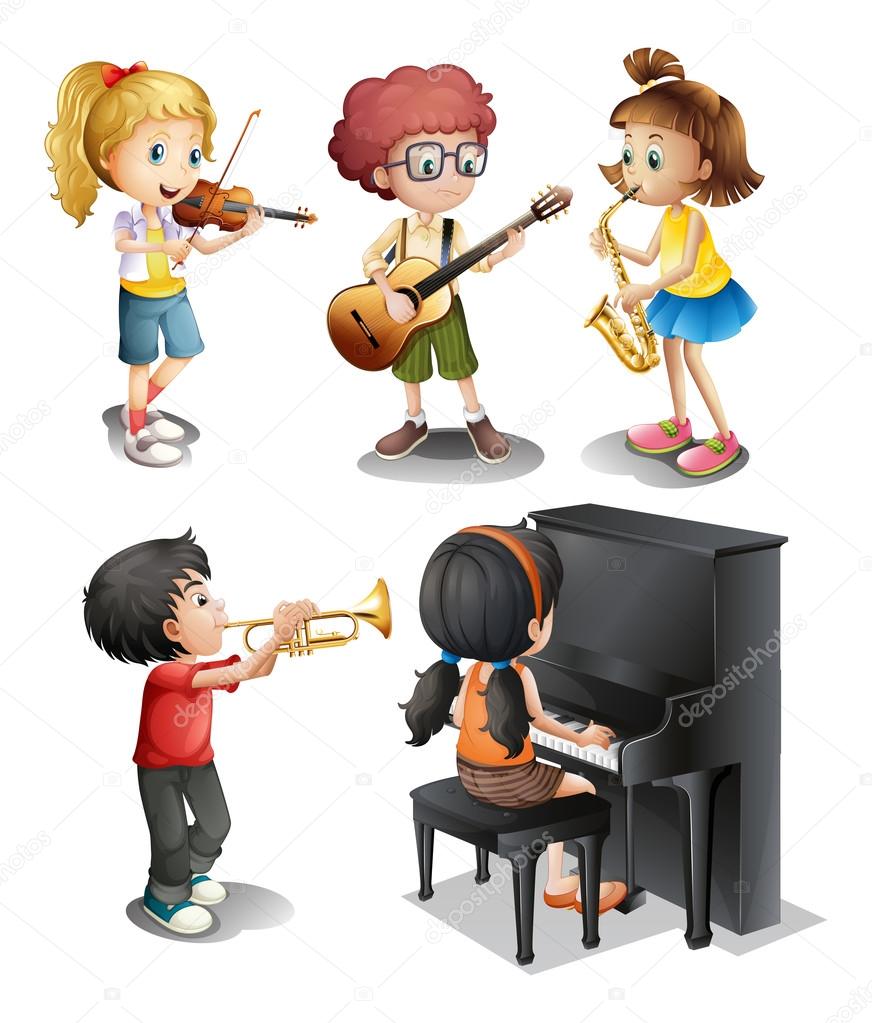 Niños con talentos musicales 2024