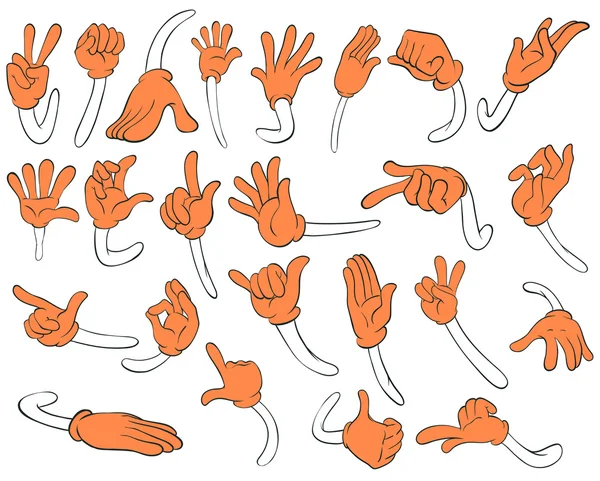 Collection Human Hands Illustration Stock Vector by ©interactimages ...