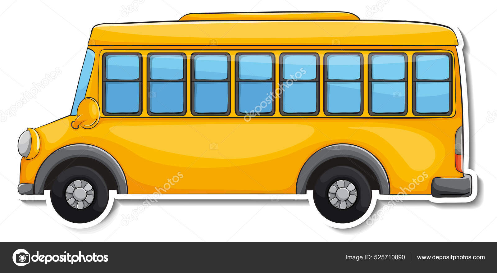 Witte Bus Clip Art