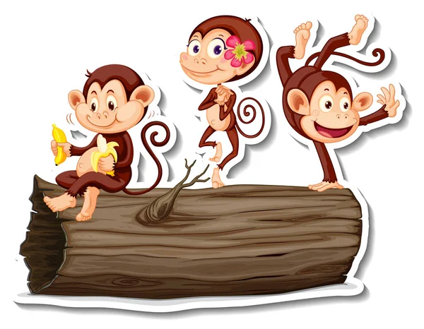 100,000 Three monkeys Vector Images | Depositphotos