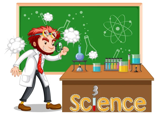 Science Teacher Cartoon