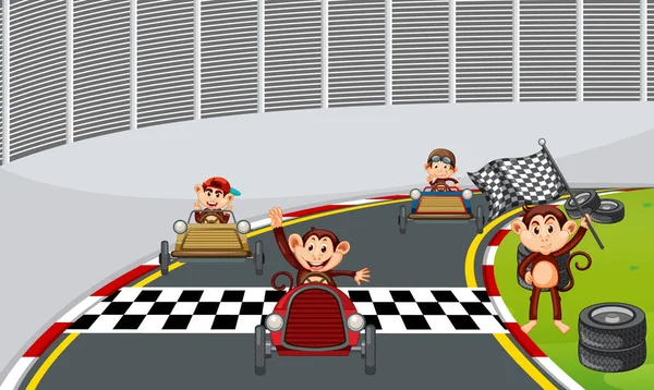 Go kart cartoon Stock Photos, Royalty Free Go kart cartoon Images ...