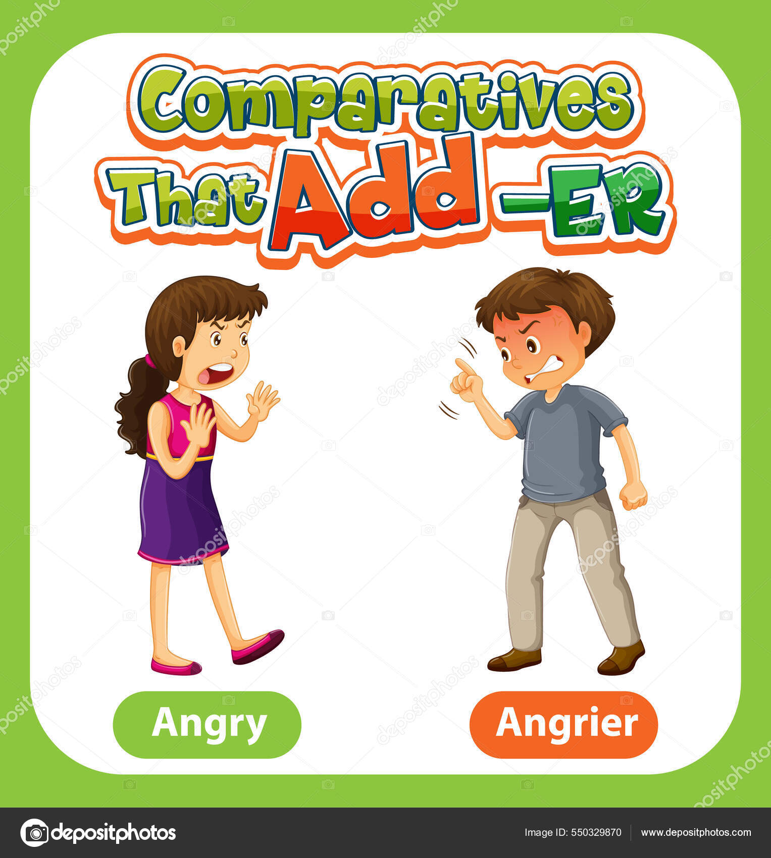 Adjectives Clipart