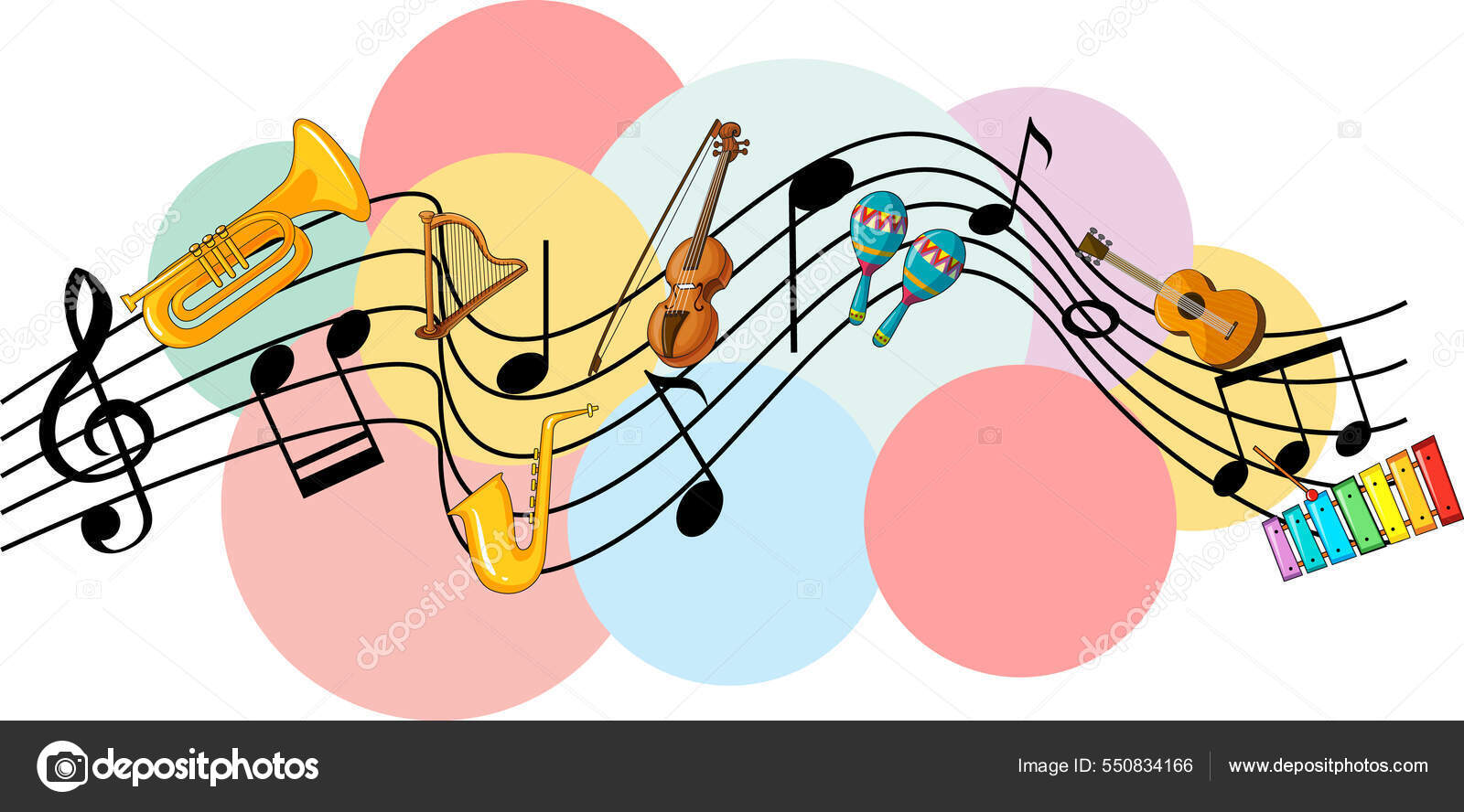 Clipart De Notes De Musique 15 853 Note De Musique High Res