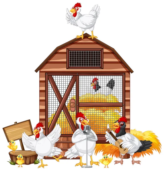 19,173,162 Poultry house Vector Images | Depositphotos