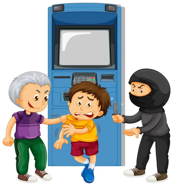 80 ilustraciones de stock de Niño robando | Depositphotos