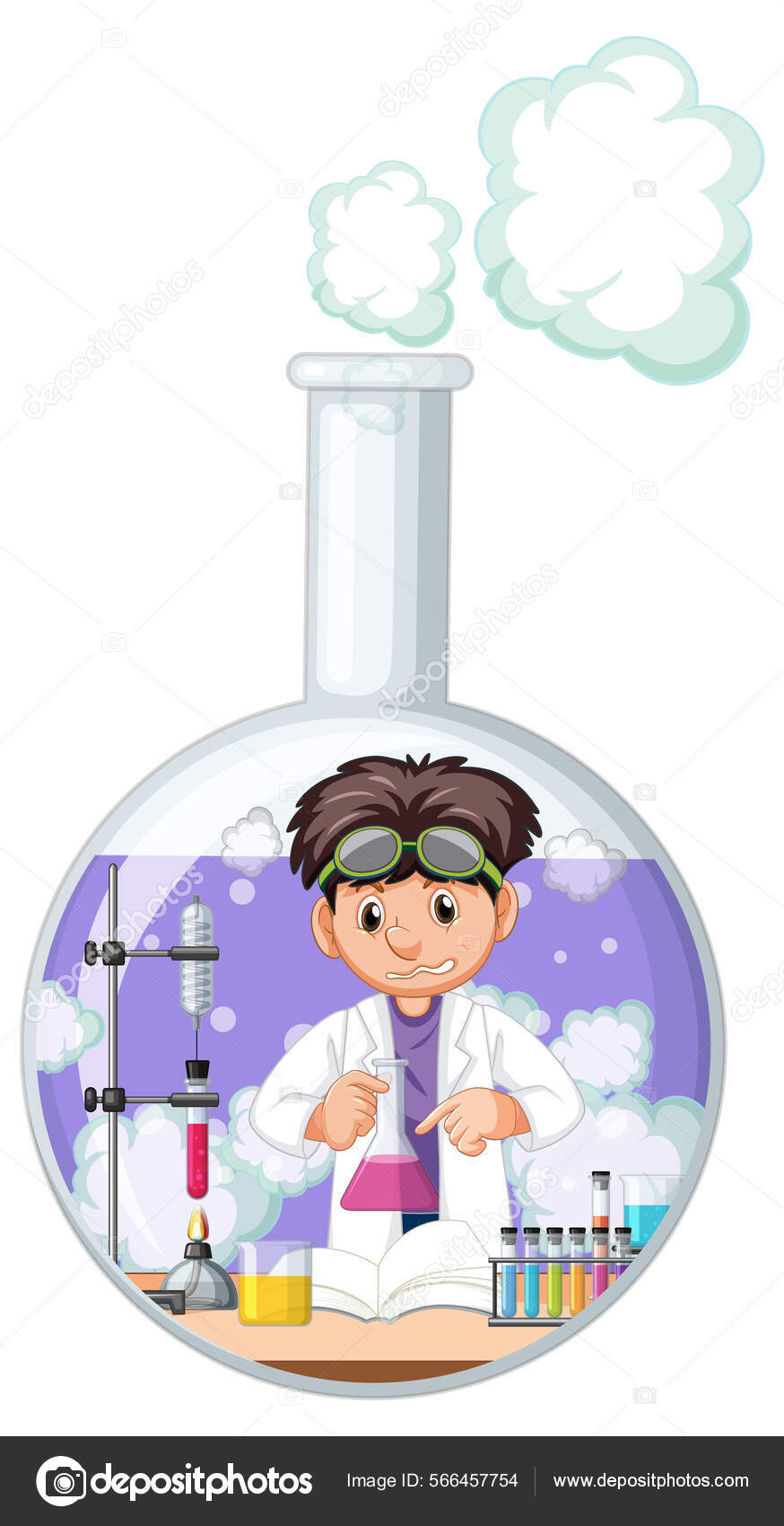 Experimento Científico Animado