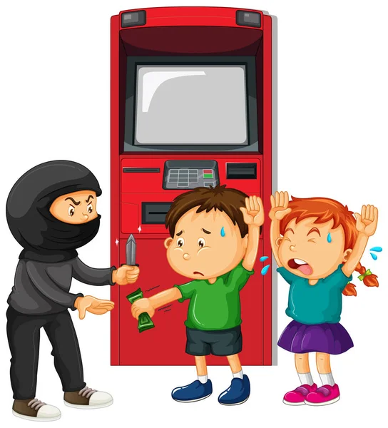 80 ilustraciones de stock de Niño robando | Depositphotos