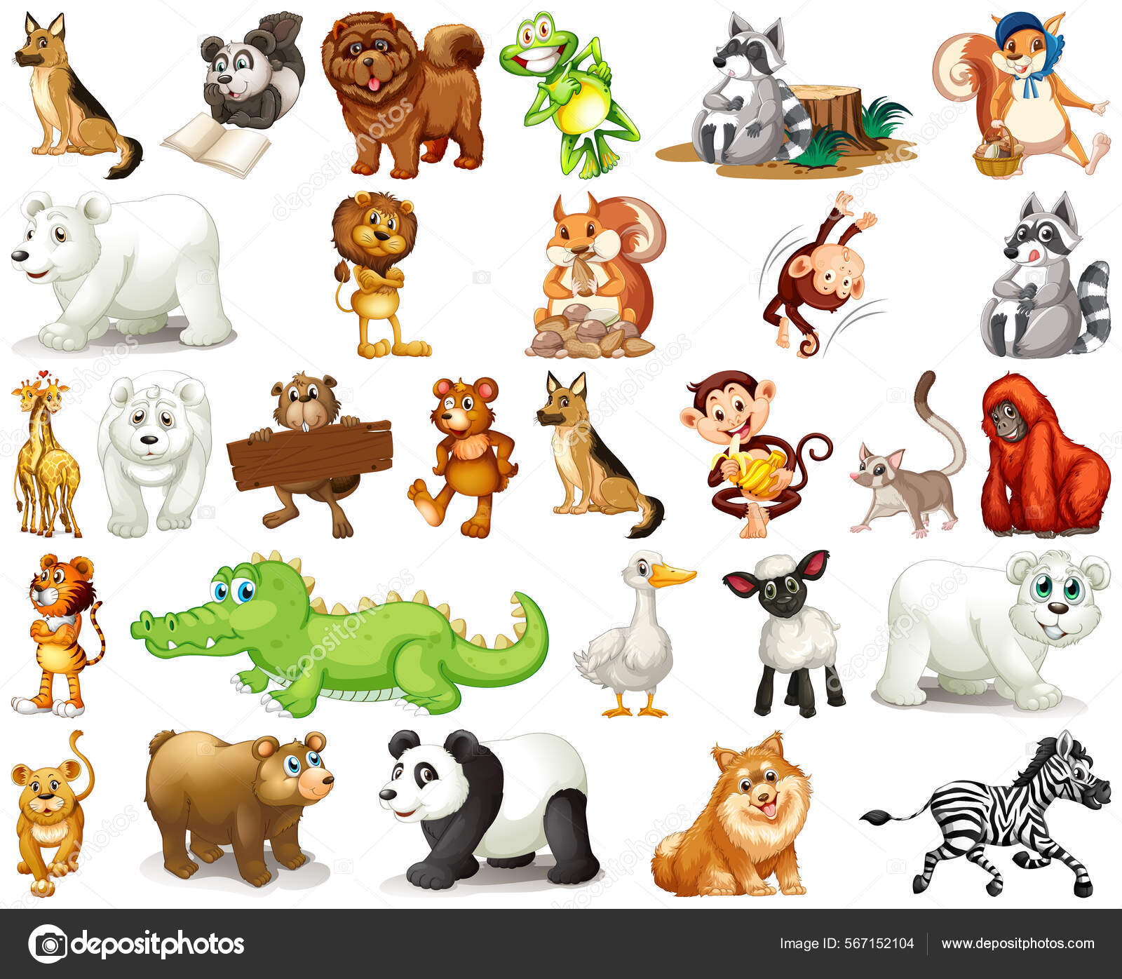 Land Animal Clipart Pictures
