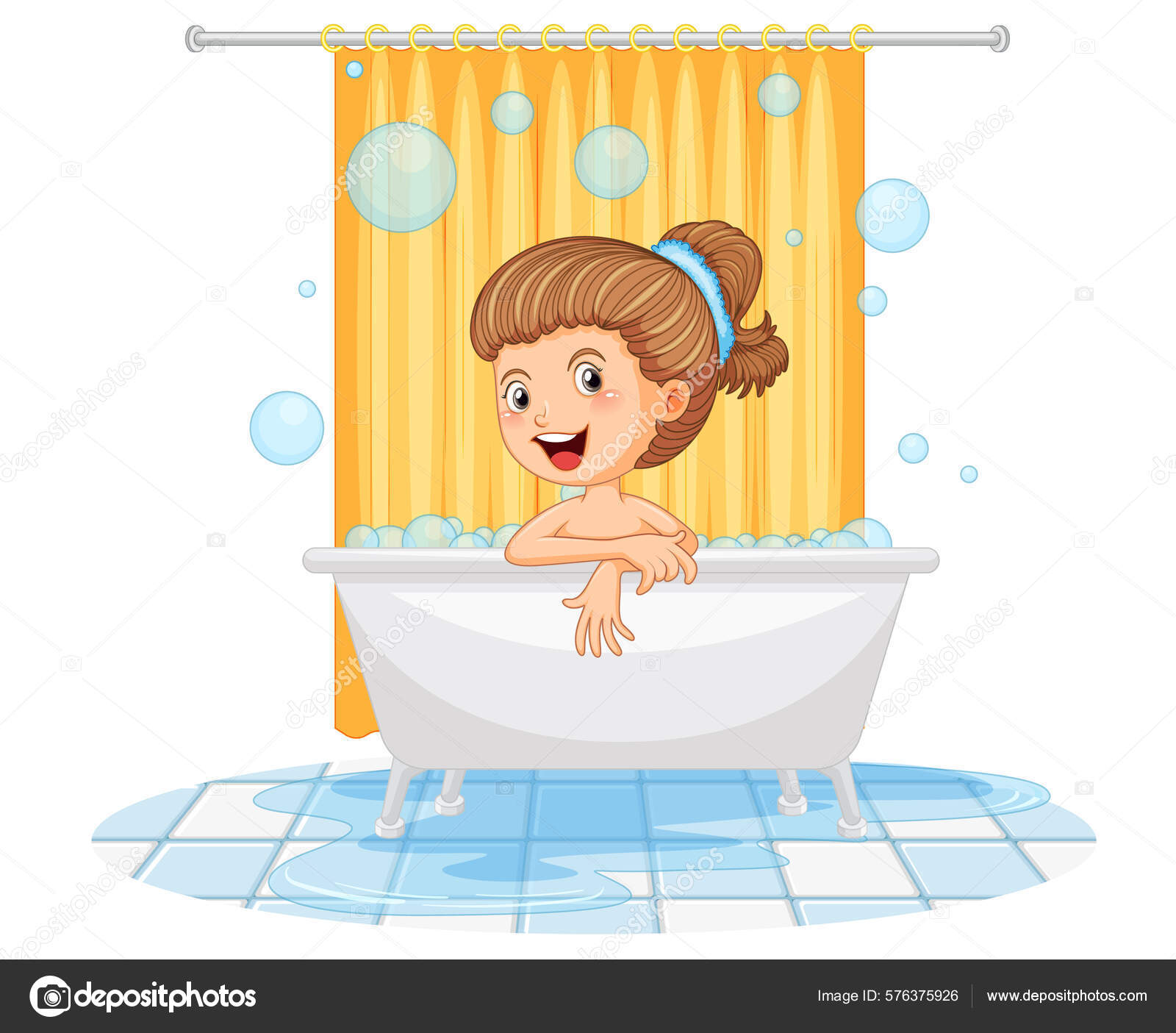 Take A Bath Clipart