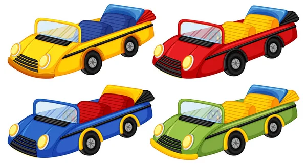 Tecknade bilar Stockvektorer, royaltyfria Tecknade bilar illustrationer ...