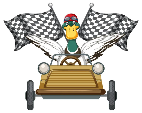 Pato de marcha imágenes de stock de arte vectorial | Depositphotos