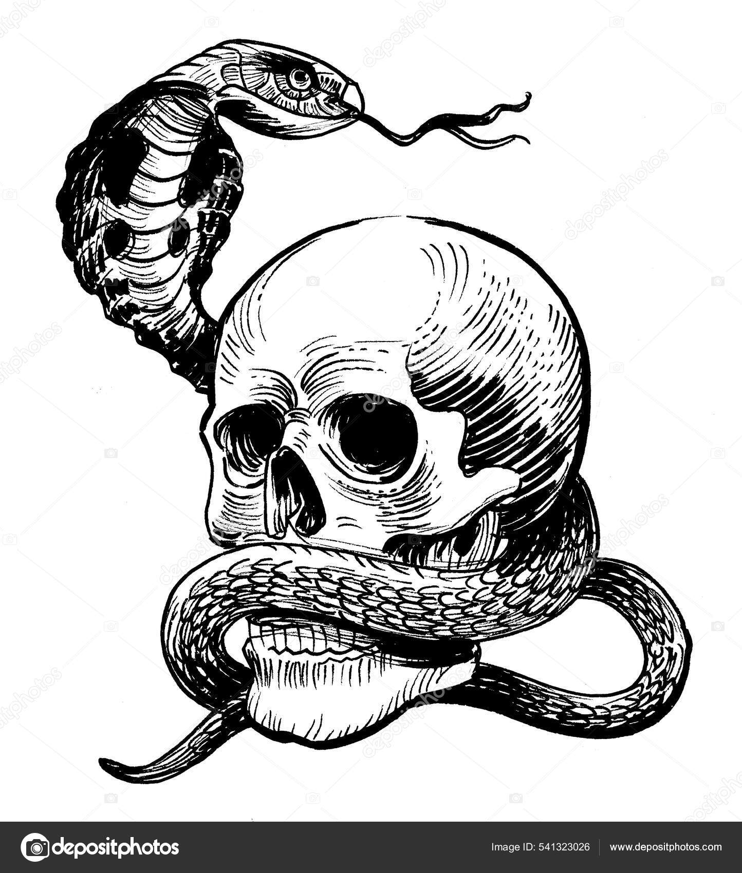 Monster Slange Tegning