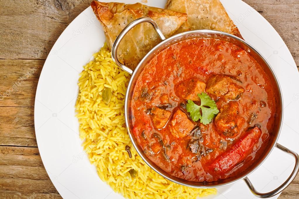 Beef Rogan Josh balti dish Stock Photo by ©Stocksolutions 30451691