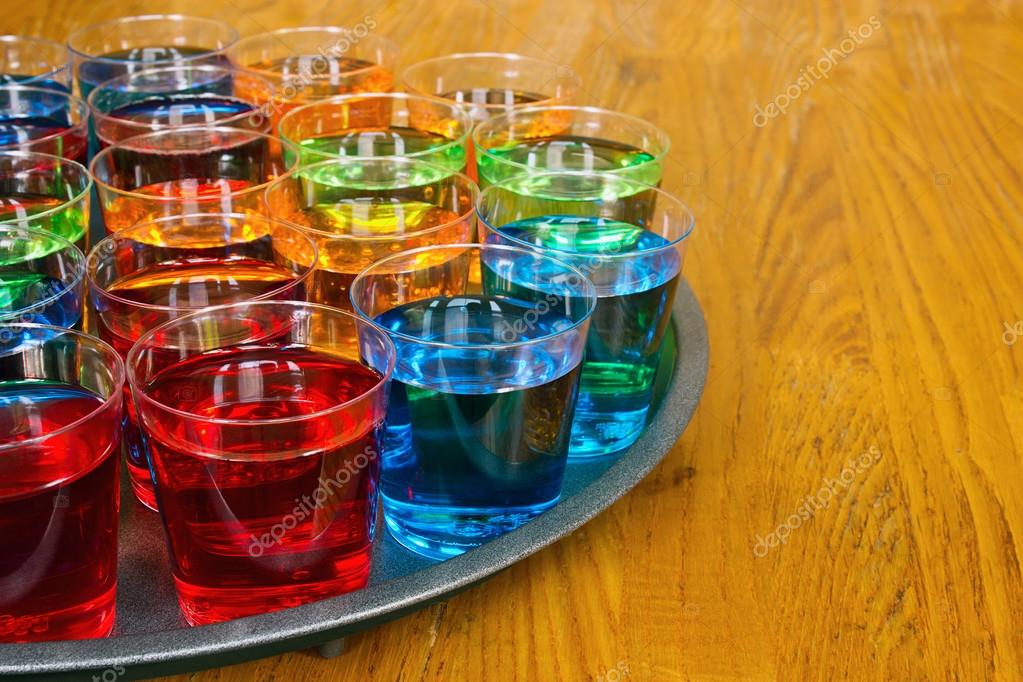 Sample Shots on tray Stock Photo by ©Stocksolutions 49142091