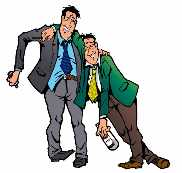Cartoon friends drunk Stock Photos, Royalty Free Cartoon friends drunk ...