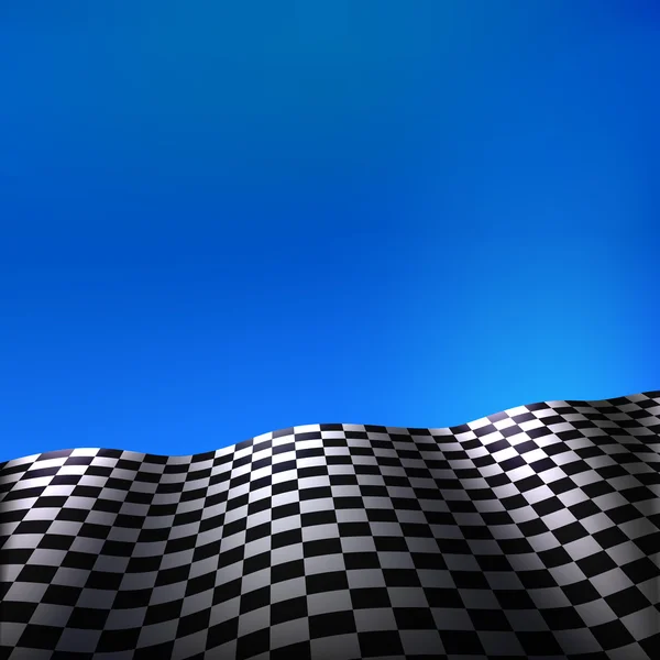 Checkered Flag, vector background — Stock Vector © natis76 #12760167